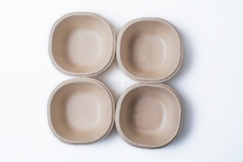 Empty Carton Box Isolated on White Background Stock Image - Image of ...