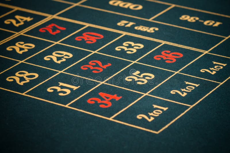 Empty casino table stock image. Image of horizontal, coin - 50482963