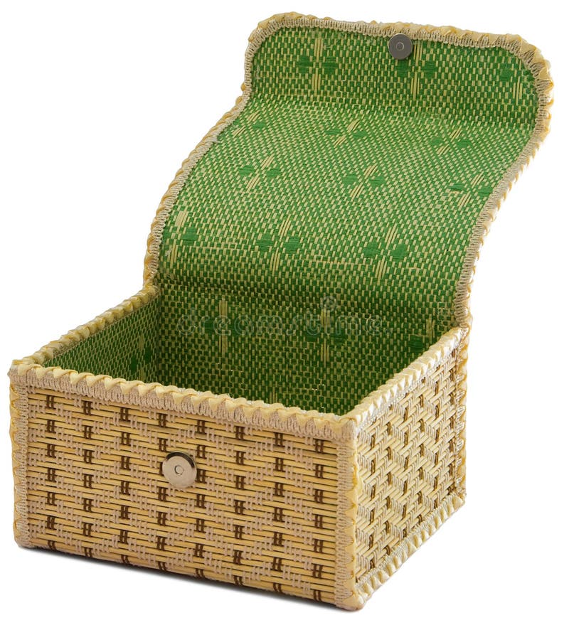 Empty Casket for Storage of Jewelry Stock Image - Image of earring ...