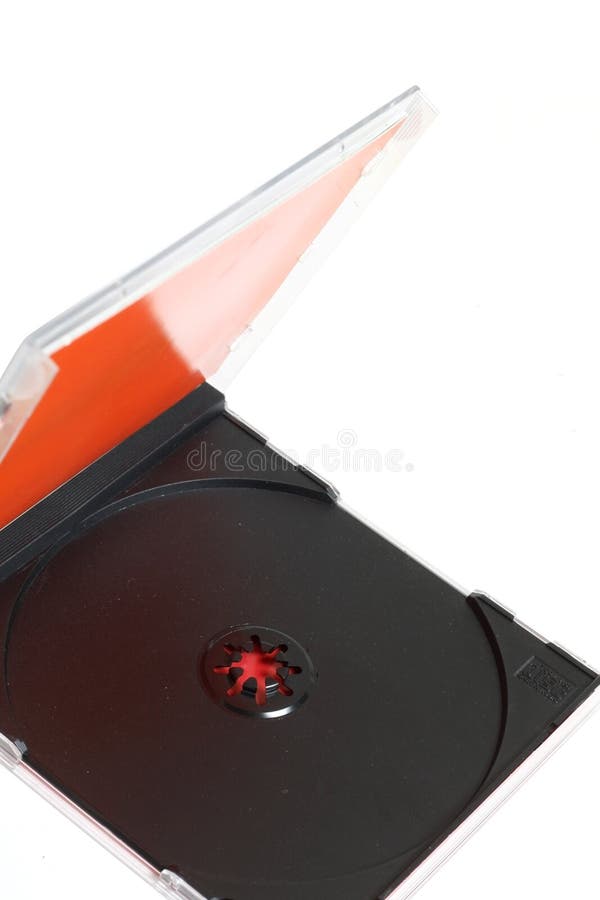 Empty CD cover stock image. Image of recording, digital - 10497619