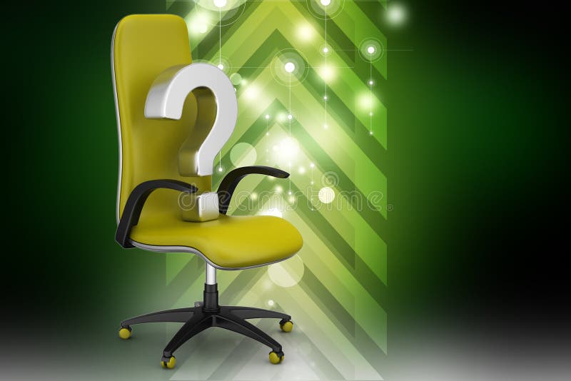 Chair Empty Question Stock Illustrations – 171 Chair Empty Question ...