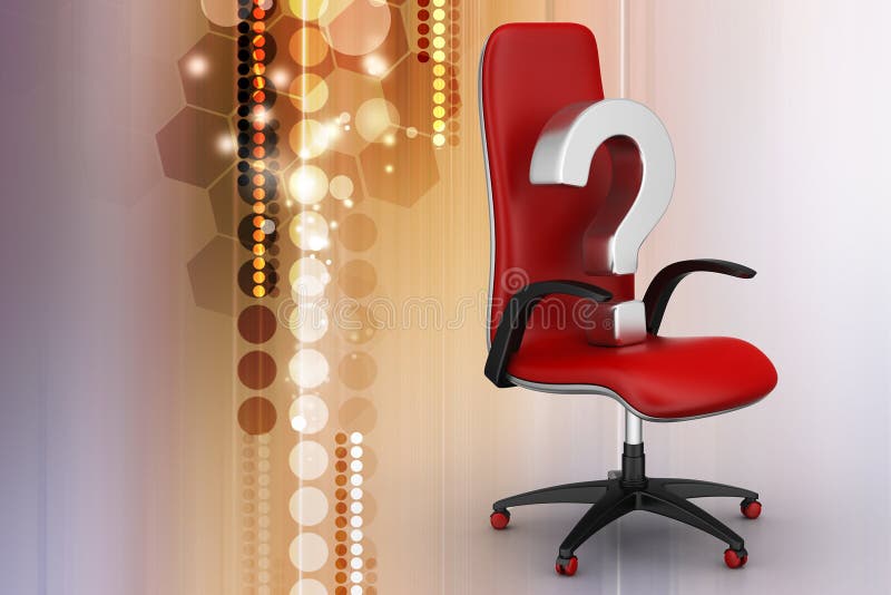 Chair Empty Question Stock Illustrations – 145 Chair Empty Question ...