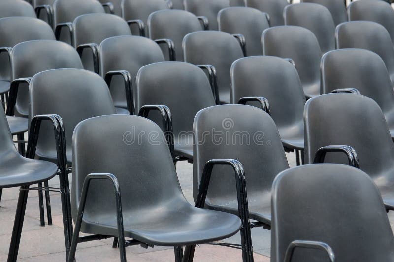 Empty chairs stock photo. Image of seat, room, sitting - 764916
