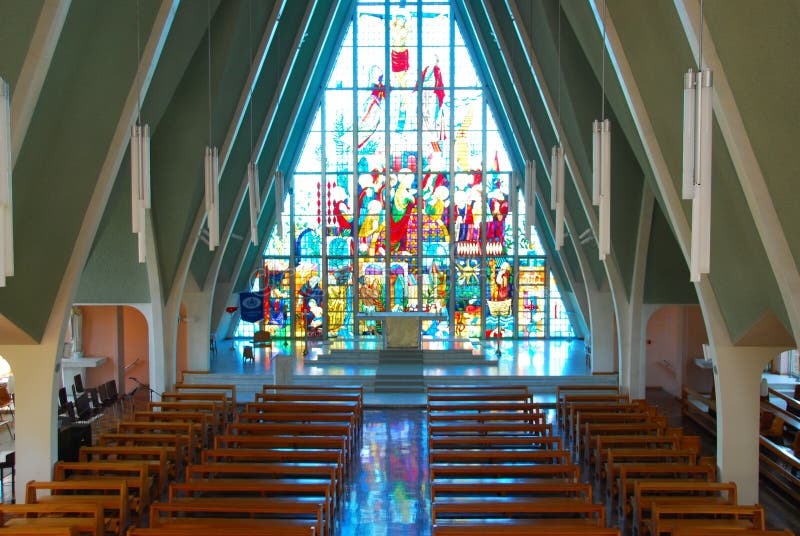 Empty Chairs in Church stock image. Image of empty, religion - 13807323