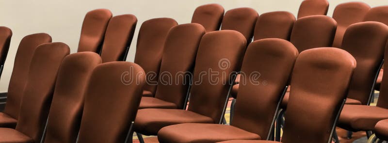 Empty Chairs in a Hotel Conference Room, Business and Interior Design ...