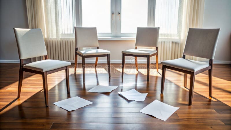 The Empty Chairs and Scattered Papers a Visual Representation of Broken ...