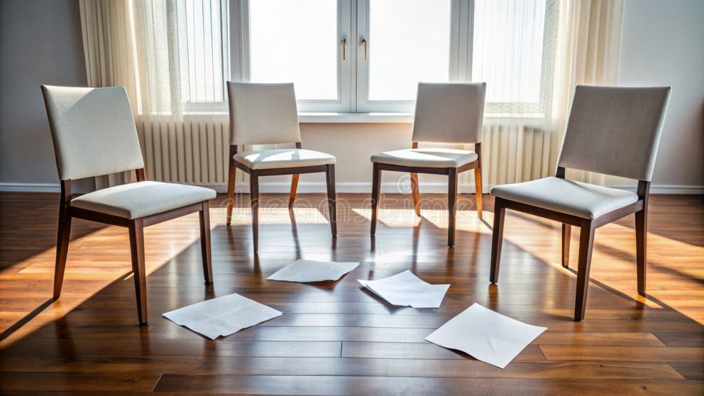 The Empty Chairs and Scattered Papers a Visual Representation of Broken ...