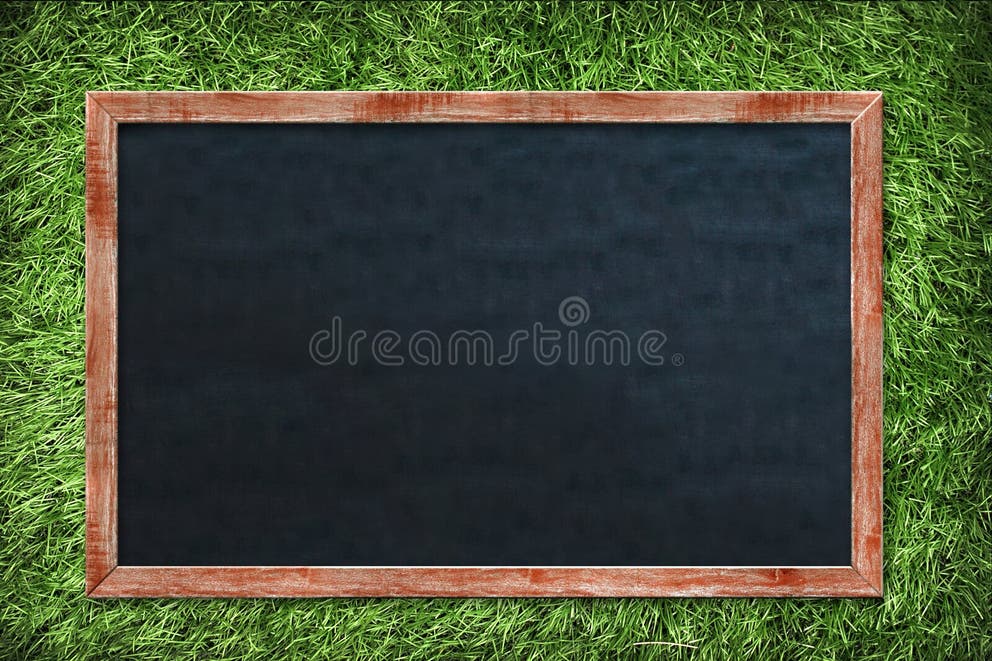 Empty Chalk Board stock image. Image of drawing, chalkboard - 47510841