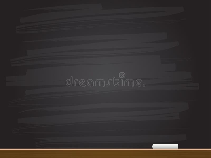 Empty Chalkboard Background. Vector Illustration Stock Vector ...