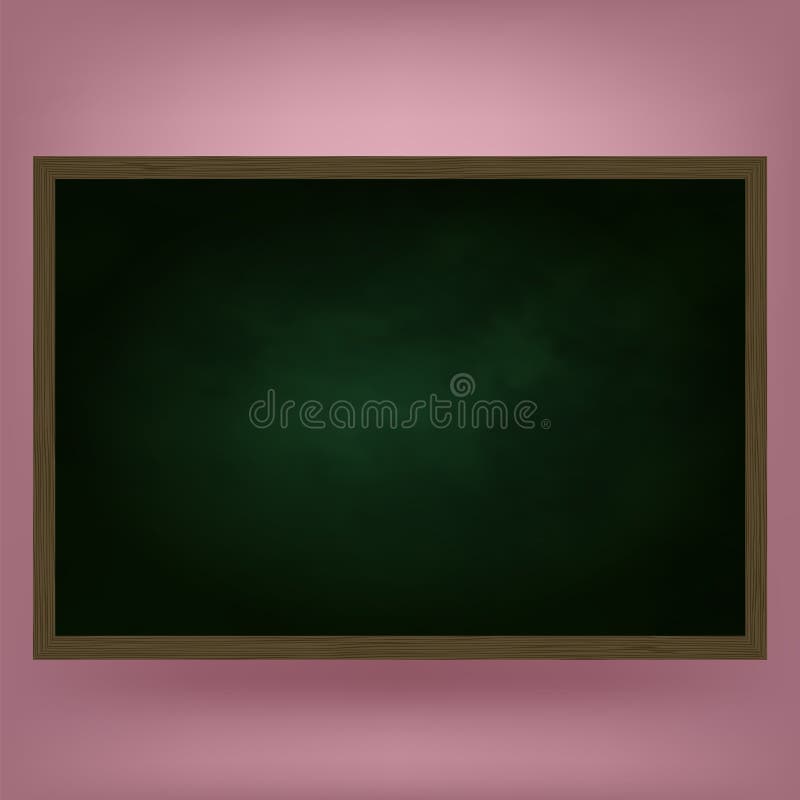 School Empty Blank Greenboard Stock Illustrations – 146 School Empty ...