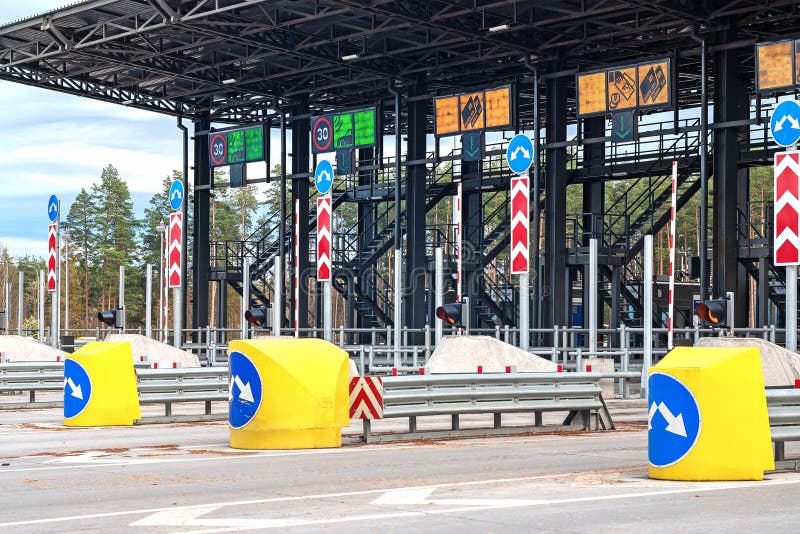 Gate At The Checkpoint Of The Federal National Guard Troops Service In ...
