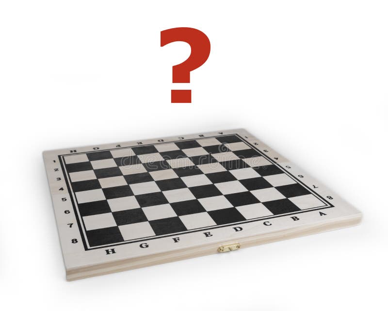 Empty Chees Game Board. New Beginning Concept Stock Photo - Image of ...