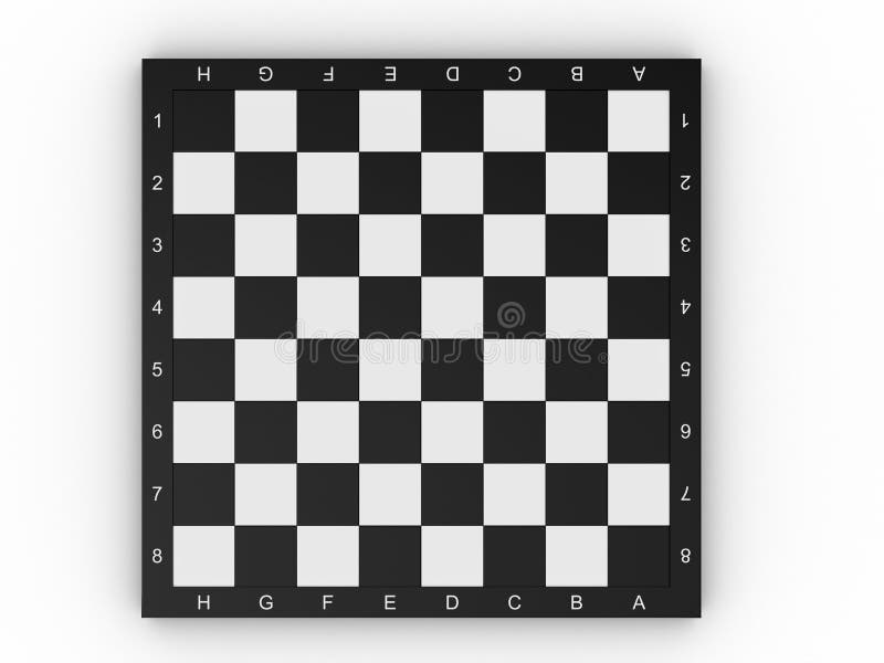 Empty chess board stock illustration. Image of chess - 24252053