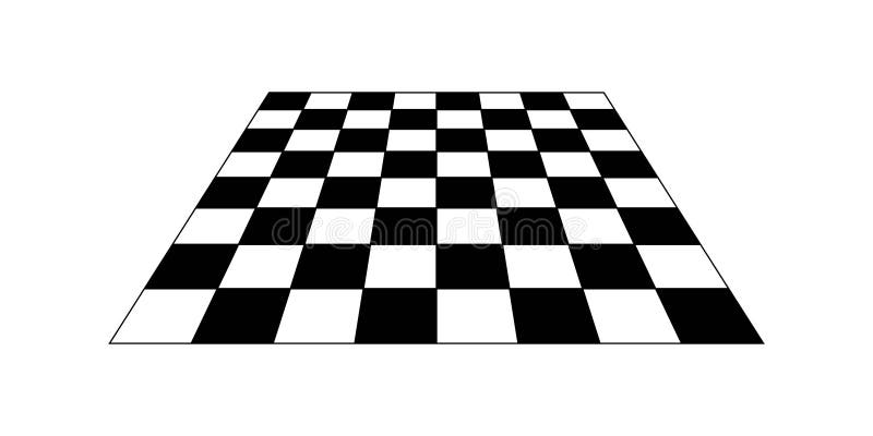 Empty Chess Board Template. Classic Ancient Game on Wooden Floor Stock ...