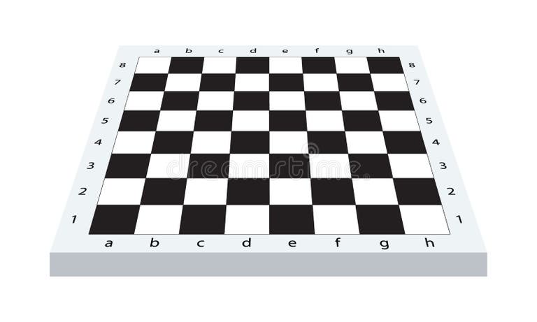 Chessboard View Perspective Stock Illustrations – 102 Chessboard View ...