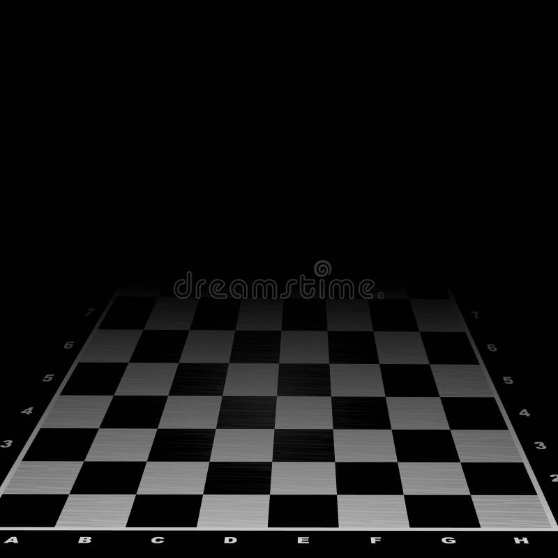 Empty Chess Board Template. Classic Ancient Game on Wooden Floor Stock ...
