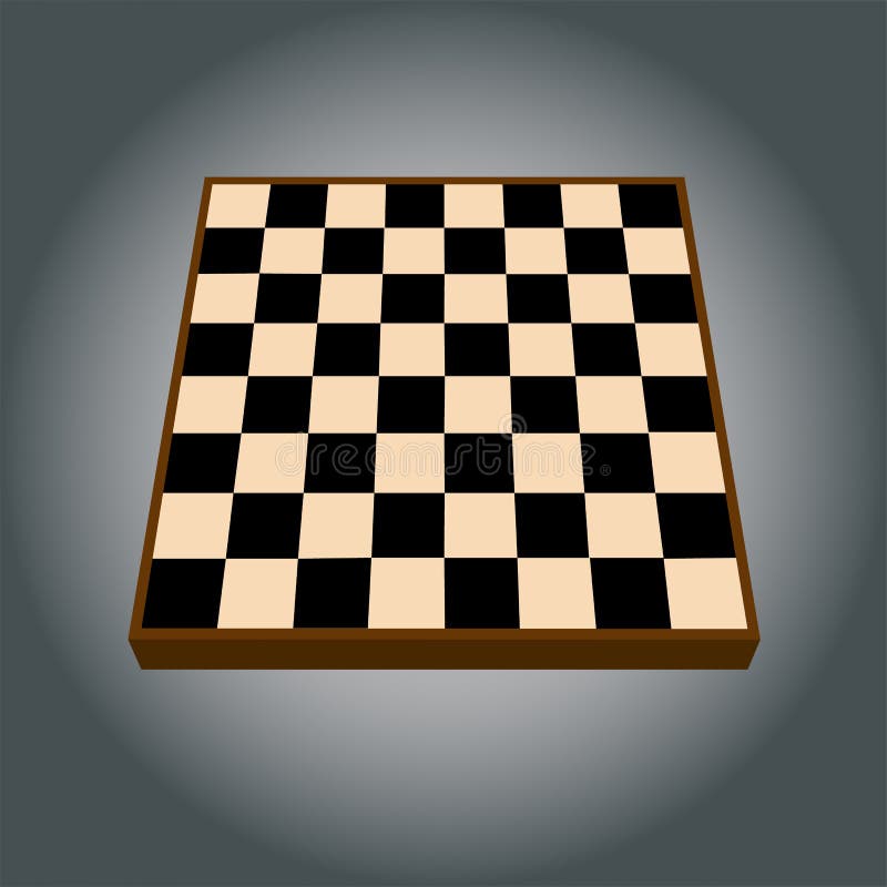Empty Wooden Chess Board Stock Illustrations – 335 Empty Wooden Chess ...