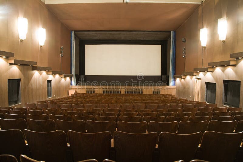 Empty cinema stock image. Image of style, chair, seat - 10529311