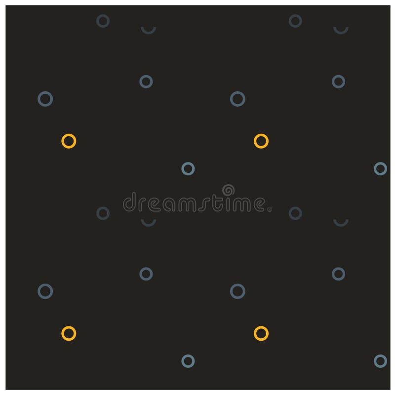 Empty Circles Seamless Pattern Stock Vector - Illustration of decor ...