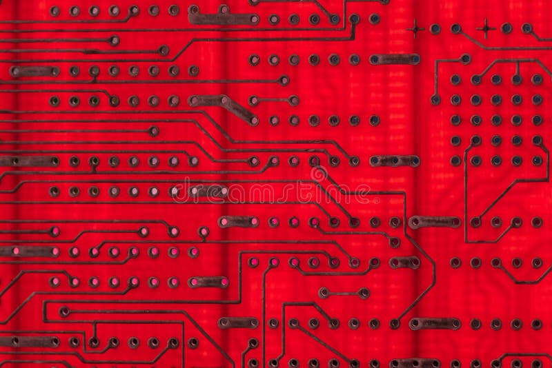 Empty Circuit Board, Pcb Printed Technology, Background Microchip Stock ...