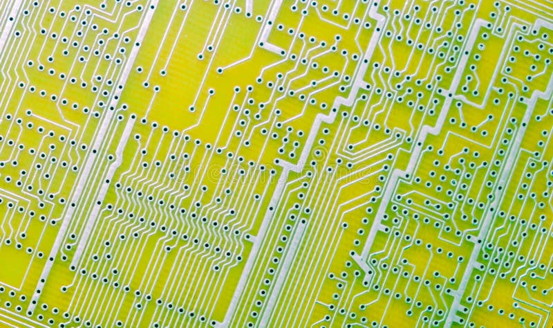 Empty Circuit Board, Pcb Printed Technology, Design Stock Image - Image ...