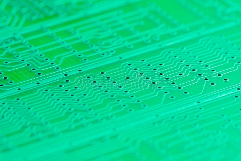 Empty Circuit Board, Pcb Printed Technology, Integrated Stock Photo ...