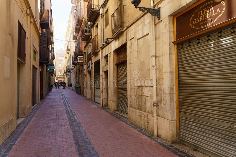 Empty City Streets on a Weekend. Editorial Stock Photo - Image of ...