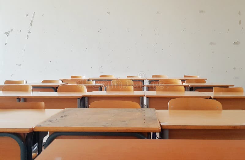 Empty Class stock image. Image of institute, vintage - 129797939
