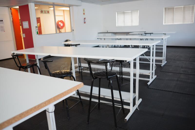 Empty class room stock image. Image of education, class - 49209385