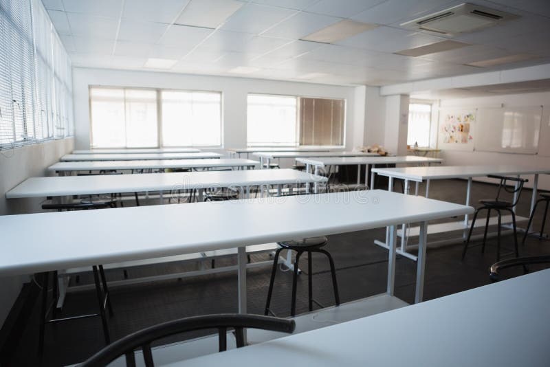 Empty class room stock image. Image of campus, college - 49208463