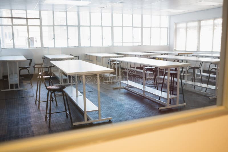 Empty class room stock image. Image of education, class - 49209385