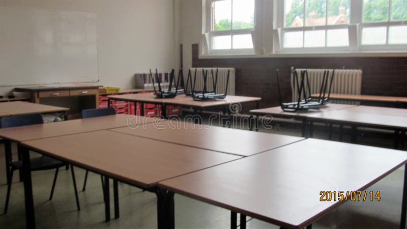 Empty Class Room stock photo. Image of upsidedown, room - 95036556