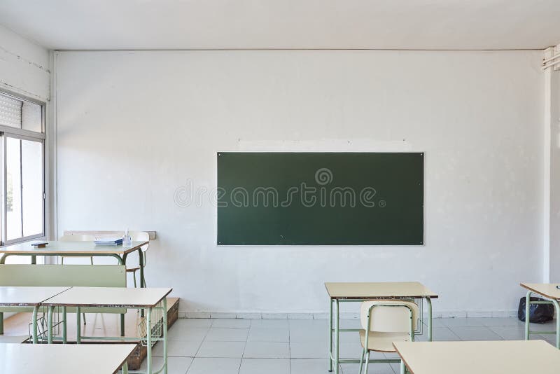 Empty Class without Students and without Teachers Stock Photo - Image ...