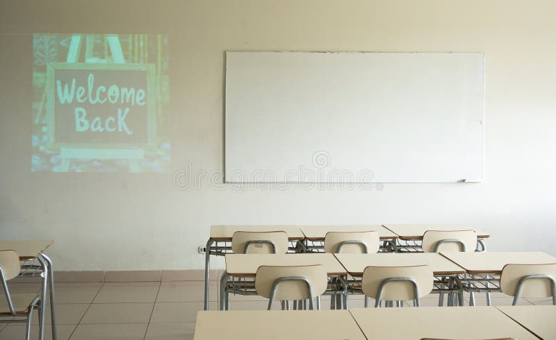 Empty Classroom on a Sunny Day Stock Image - Image of coaching, high ...