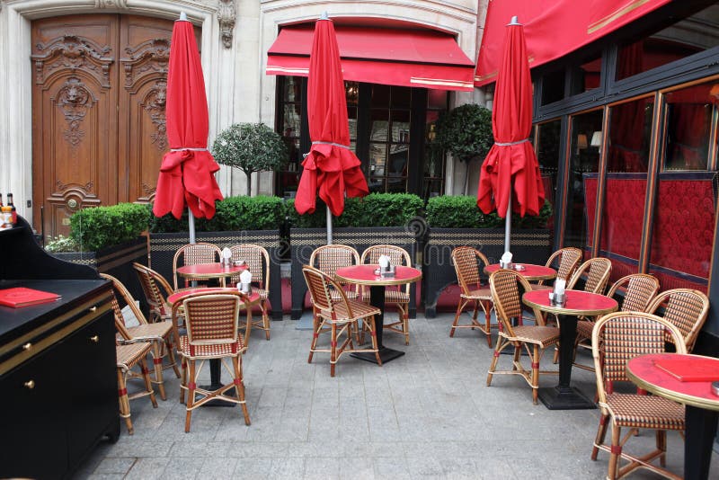 Classic European Street Cafe Stock Photo - Image of europe, island ...