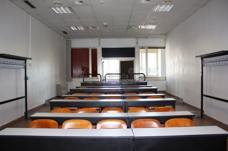 Empty classroom stock photo. Image of room, college, time - 10496930