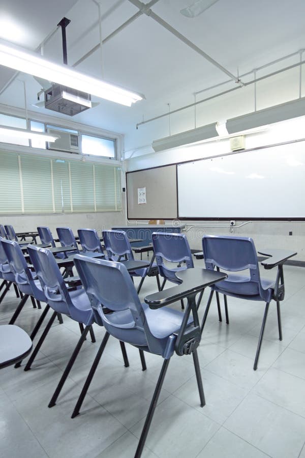 Empty big classroom stock photo. Image of class, enlightenment - 19733982