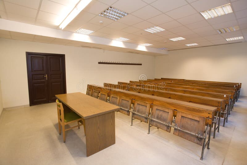 Empty classroom stock image. Image of seat, class, learn - 7929437