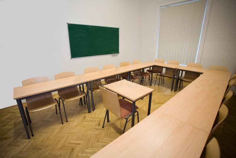 Empty classroom stock image. Image of school, class, learn - 7930111