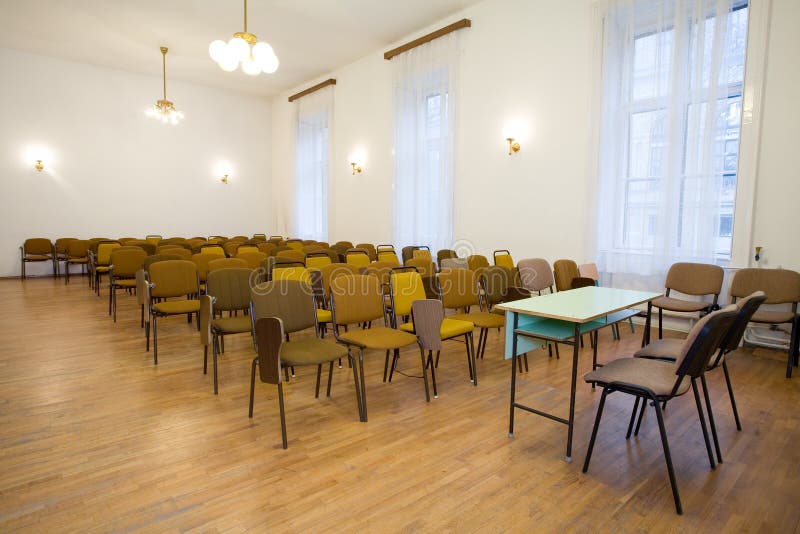 Empty classroom stock image. Image of classroom, teach - 7942855