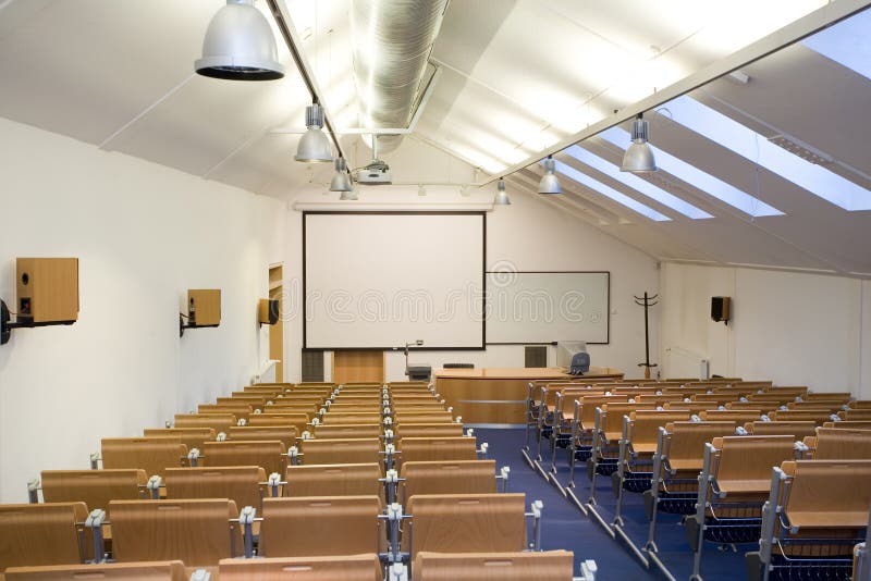 Empty classroom stock photo. Image of desk, student, teach - 8044174