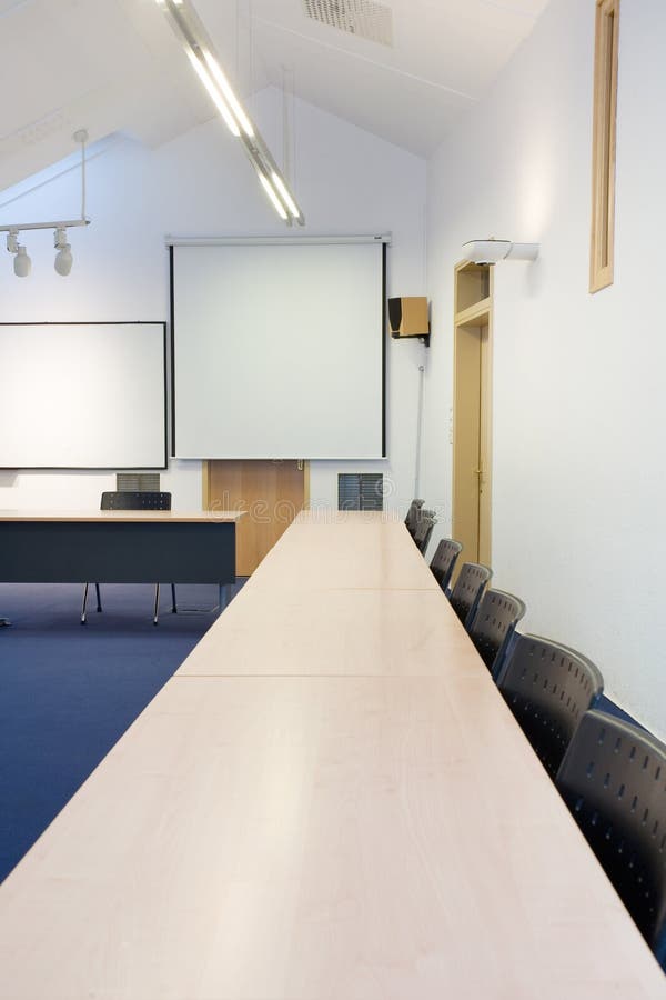 Empty classroom stock image. Image of education, training - 8045181