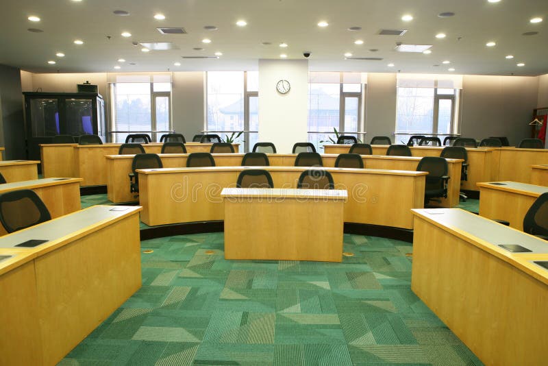 Empty classroom stock image. Image of chair, center, black - 8542807
