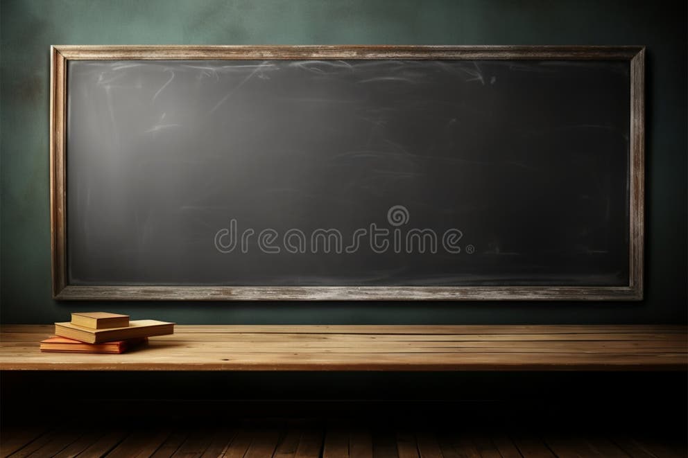 Empty Classroom Blackboard Awaiting Knowledge, a Blank Canvas for ...