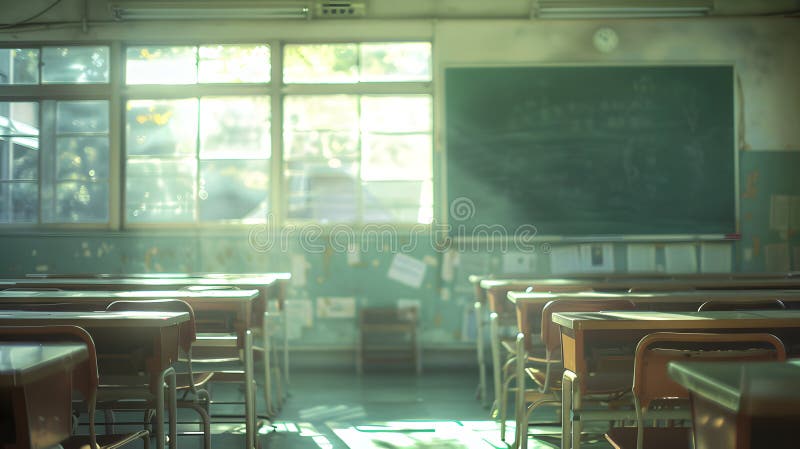 School Classroom Empty Scene Stock Illustrations – 554 School Classroom ...