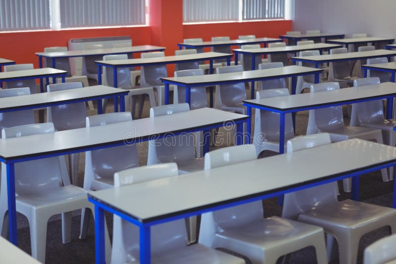 Empty Classroom in the College Stock Photo - Image of lesson, class ...
