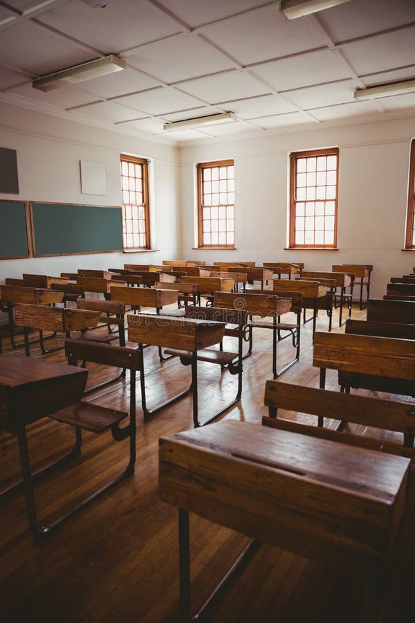 Empty Classroom in the College Stock Photo - Image of lesson, class ...