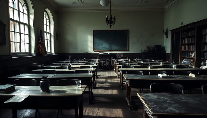 Classroom Interior Empty, School, Education, Learning, Study, Desk ...