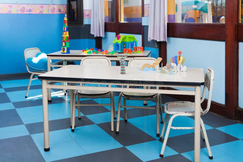 Empty Kindergarten Classroom Stock Photo - Image of south, kids: 10616488