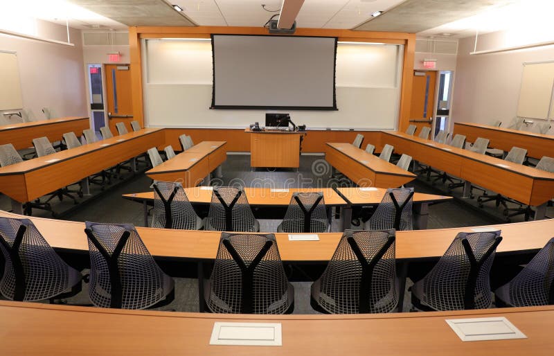 Overhead Projector In Classroom
